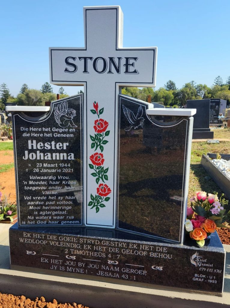 R 133 – Headstones – Volgrafstene, Kopstukke, Baba Grafstene, Dubble ...
